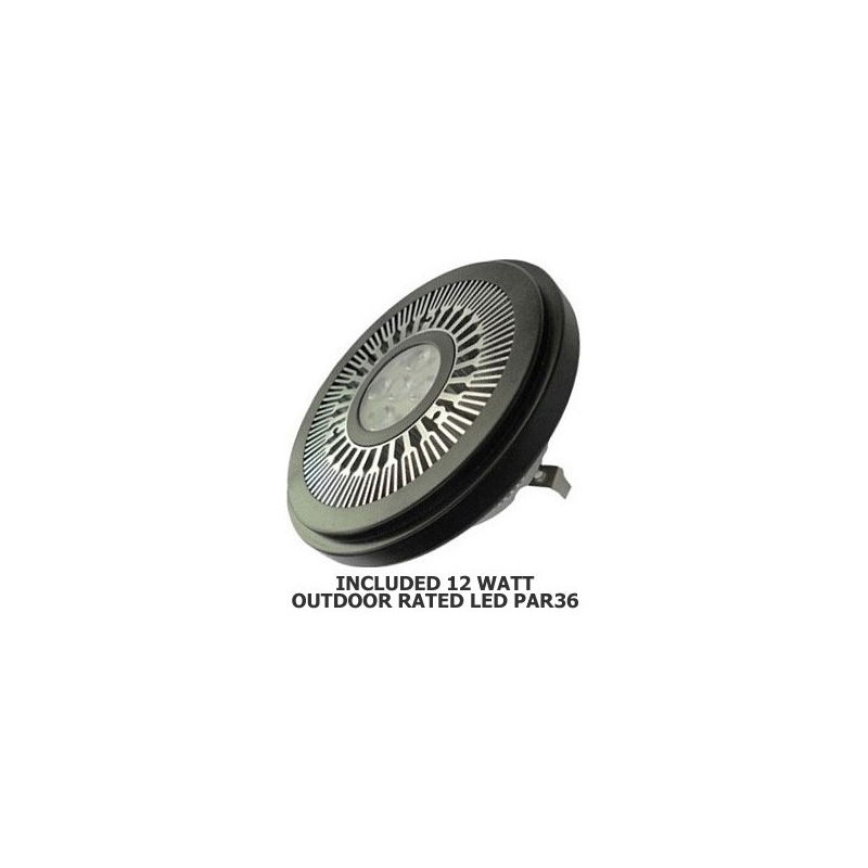 PVC 12V LED PAR36 Well Light w/ Adjustable Gimbal - Bright Choice Lighting